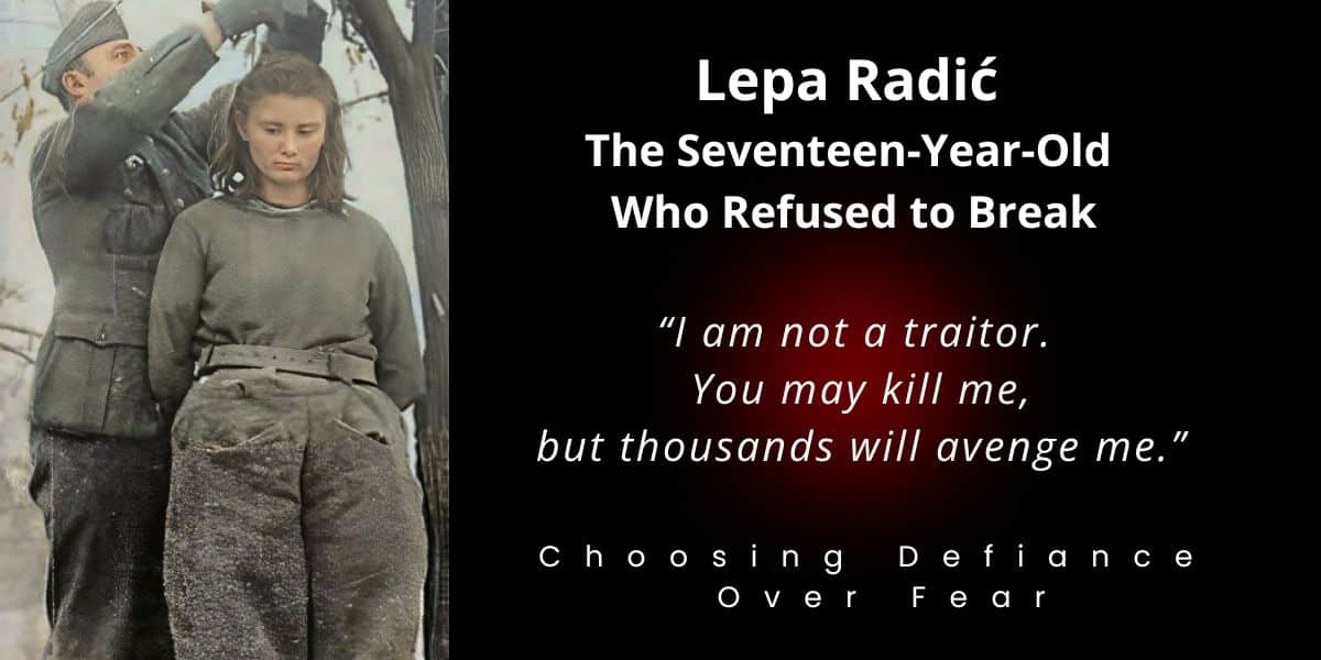 Lepa Radić: The Seventeen-Year-Old Who Refused to Break